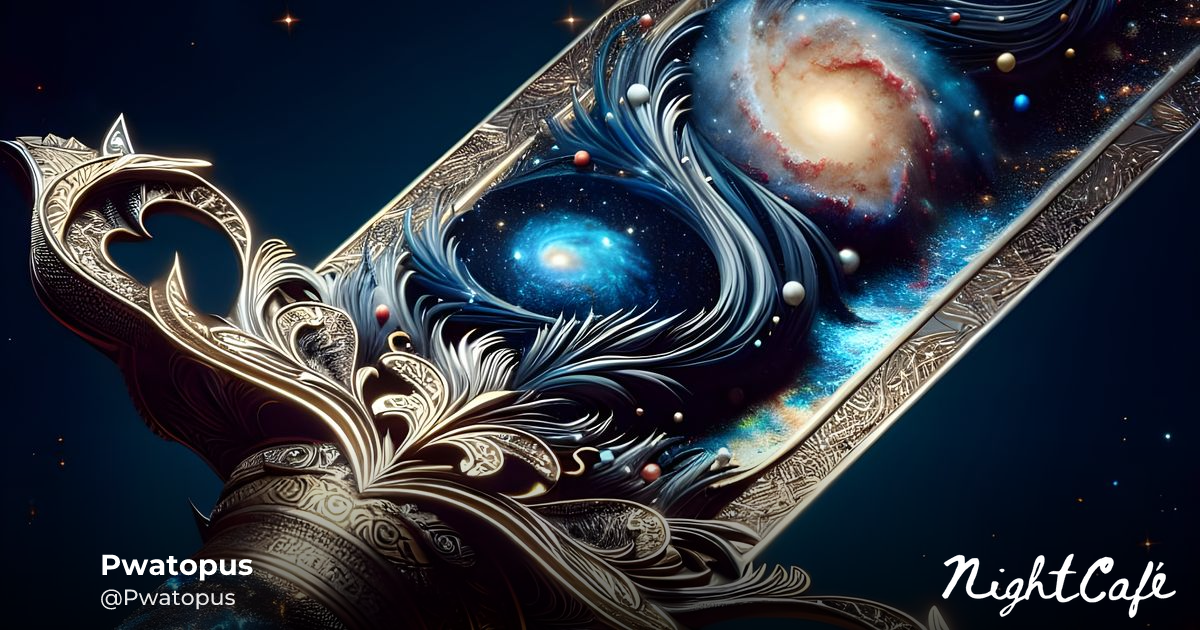 Galactic Blade - Sword of Cosmic Proportions in Realistic HD...