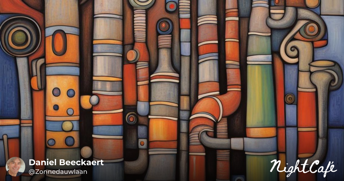 style Hundertwasser, pipe - Pipe Design in Hundertwasser Sty...