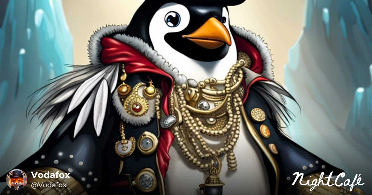 Filthy Rich Penguin Pirate