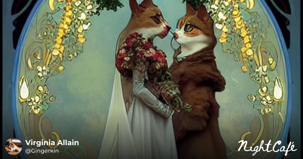 The Cats' Wedding - Anthropomorphic Cats' Wedding: Alphonse ...