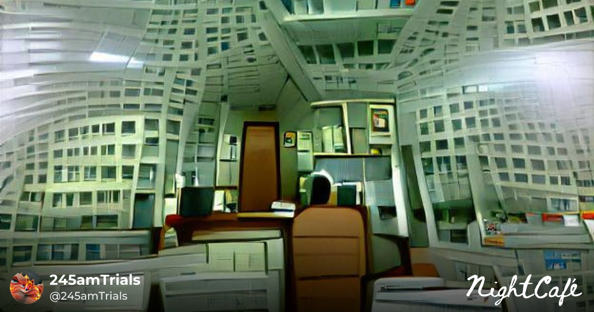 endless office - Infinite Office Cubicles in Minimalist Styl...