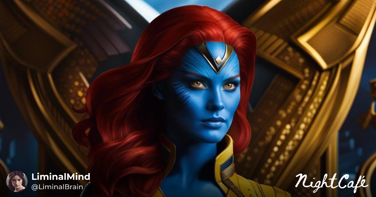 Raven Darkholme aka Mystique 4 - Raven Darkholme aka Mystiqu...