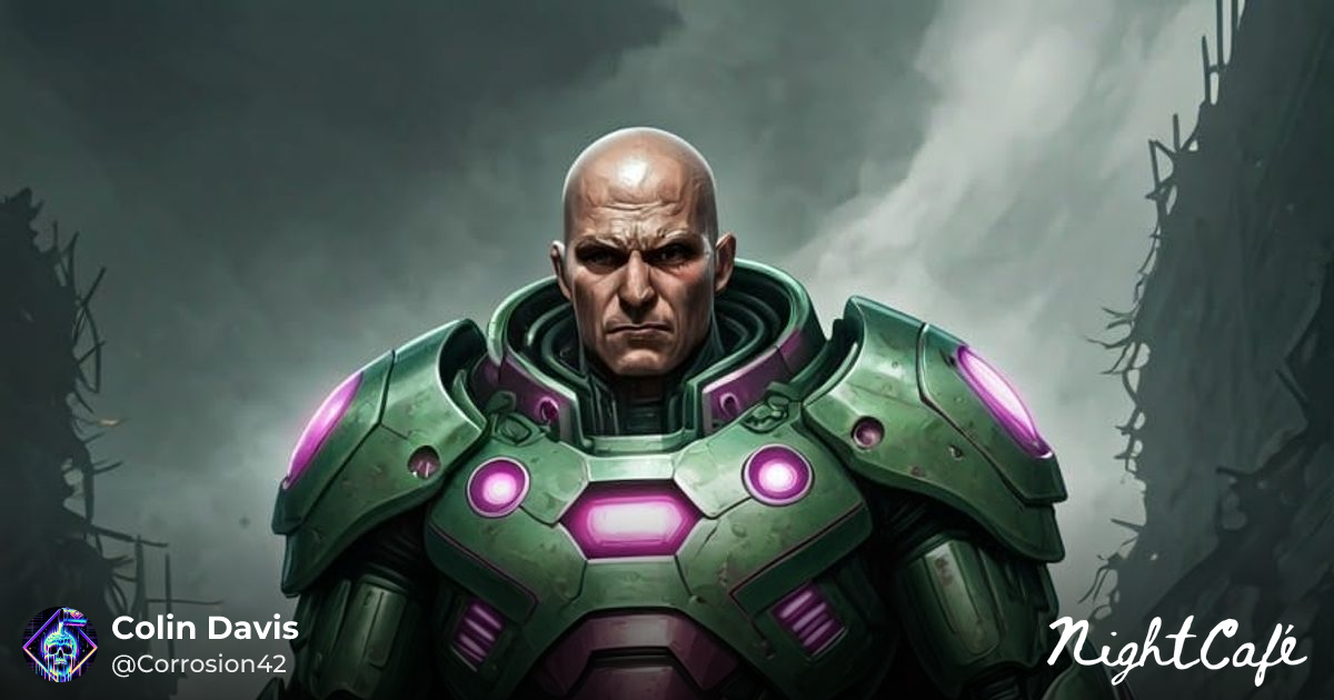 Lex Luthor - Lex Luthor in Metropolis Ruins, Gritty Realism ...