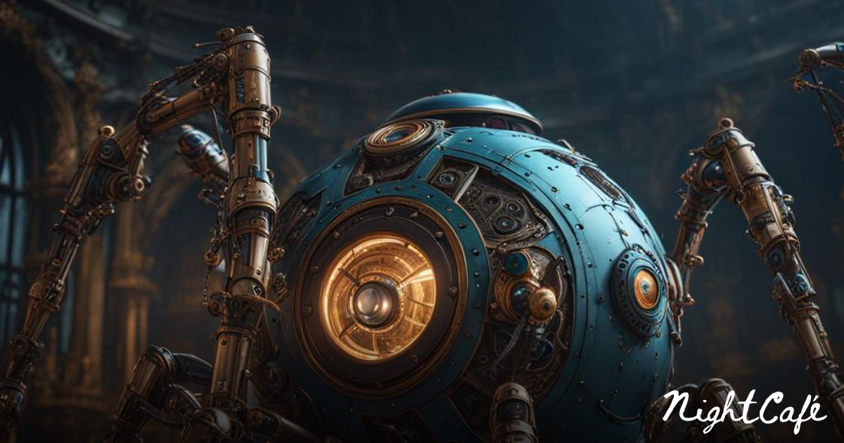 Victorian robot - Victorian Robot Walker in Detailed Matte P...