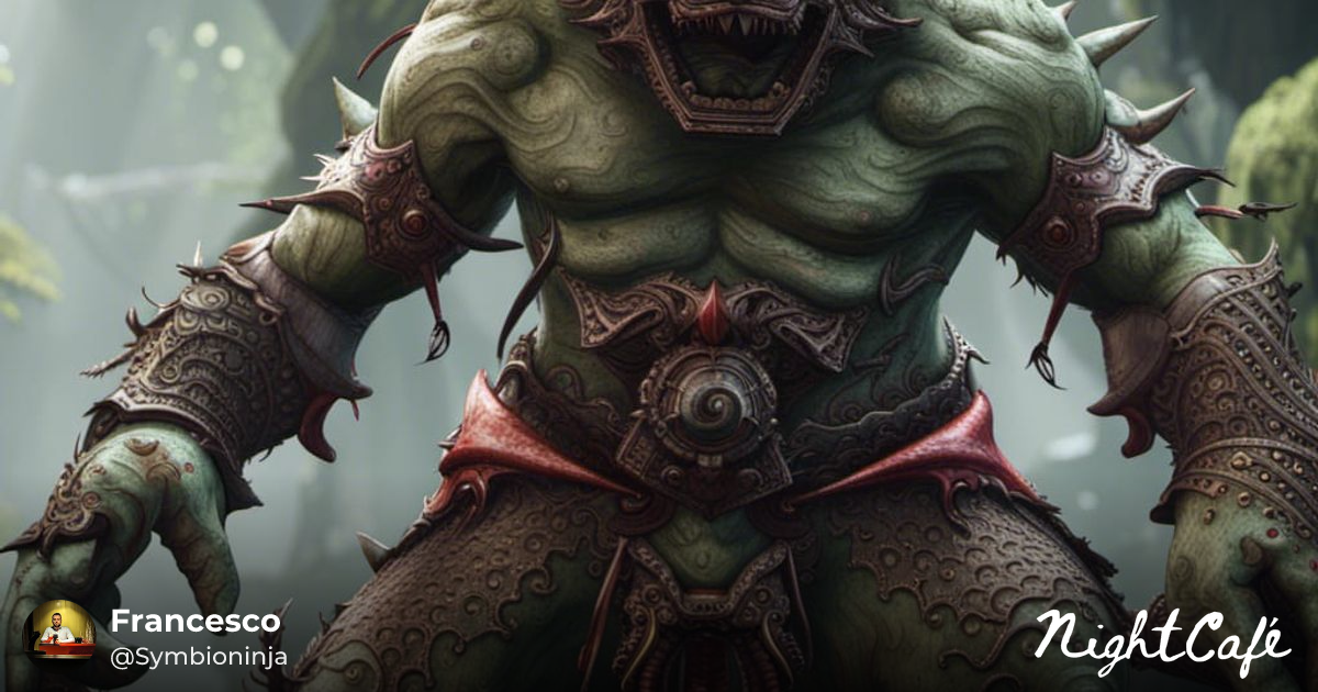 Japanese Kappa - Kappa and Banshee in Detailed Moor Landscap...