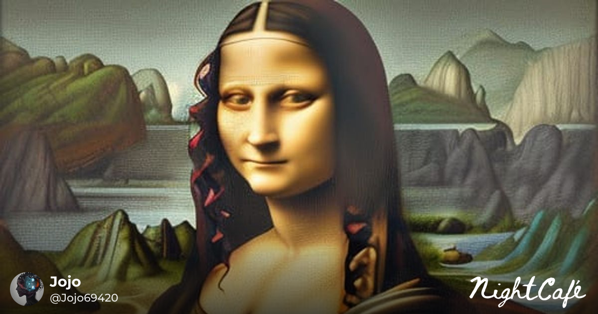 Mona Lisa - Mona Lisa in Style of Da Vinci