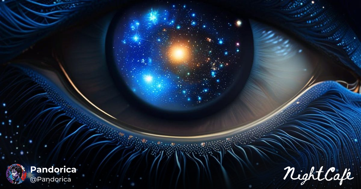 Stars in your eyes... - Galactic Eye Reflecting Stardust: Di...