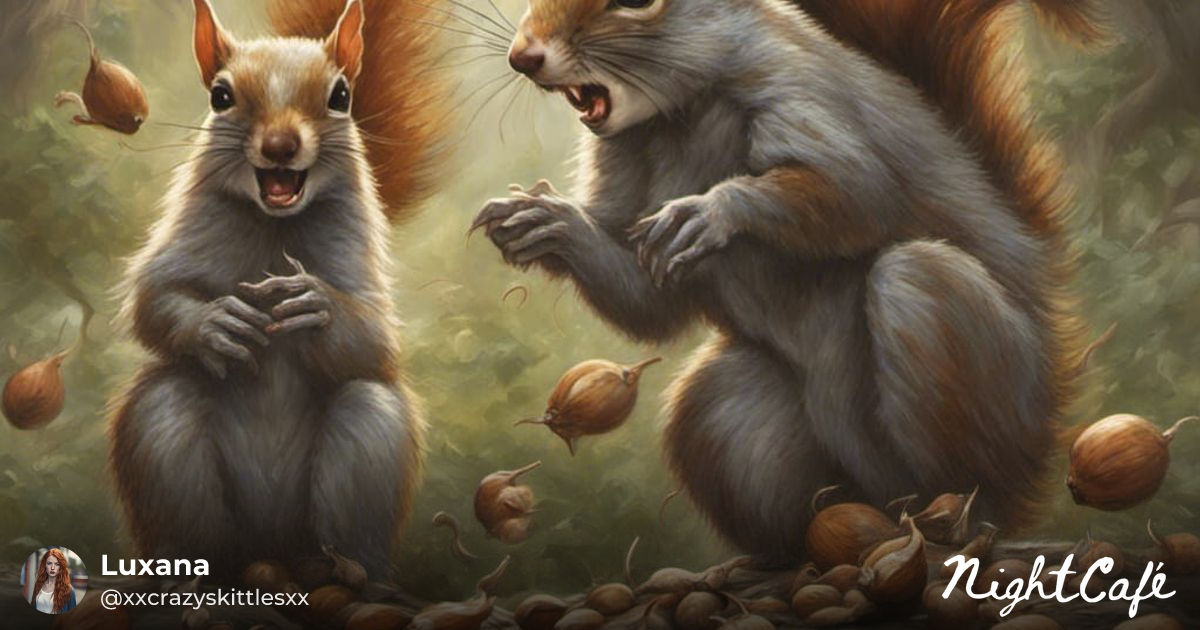 Attack of the squirrels - Sinister Squirrel Gang Attacks Nut...