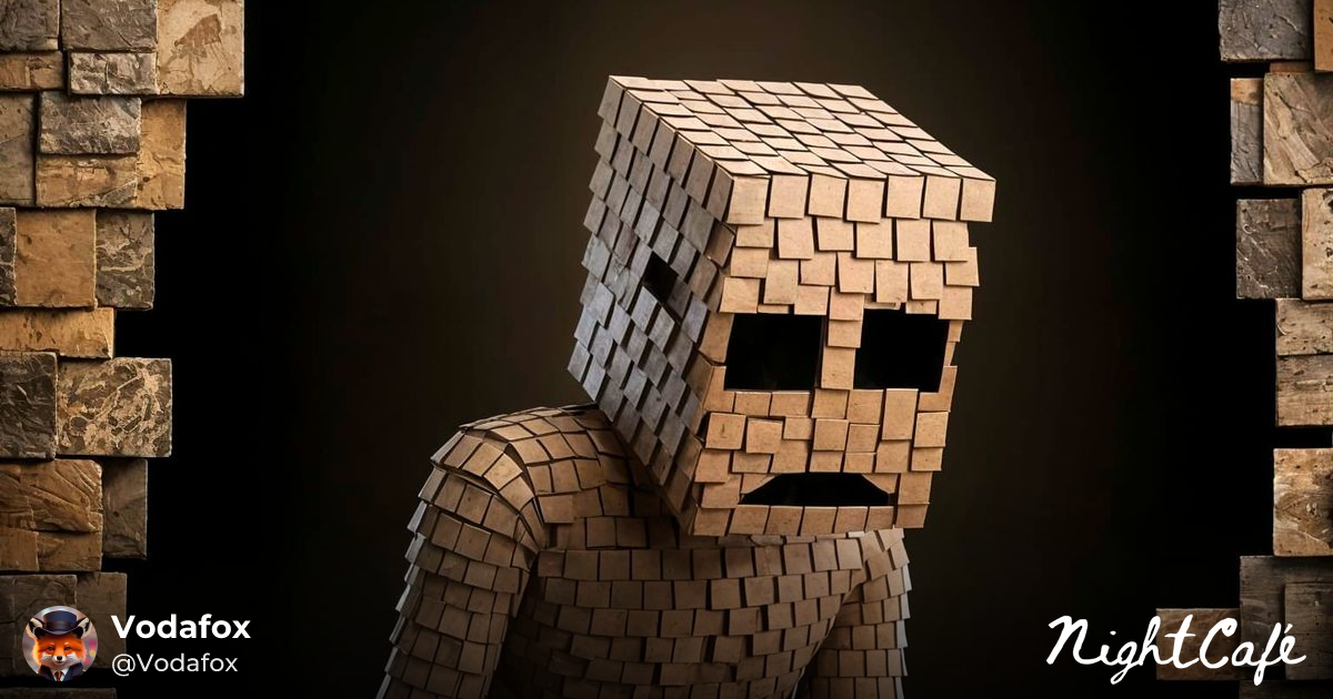 Cardboard lore. Sad, square soul. - Cardboard lore. Sad, squ...
