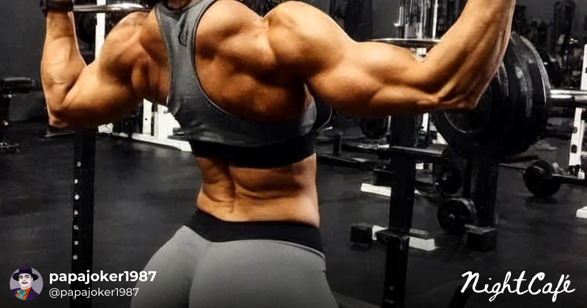 Christina as a Female bodybuilder (6)