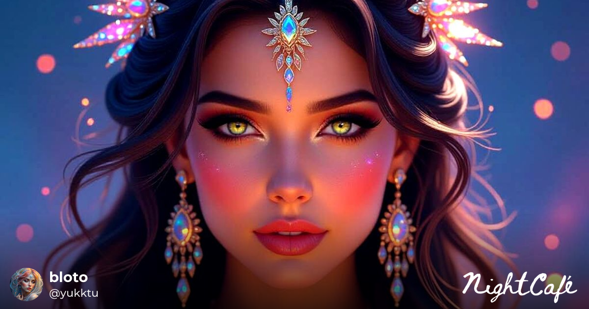 Goddess of Starlight Emerges from Supernova - AI Art