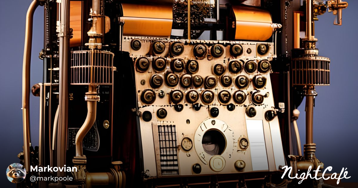 Early UNIX computers - Steampunk Computer Running Windows 18...