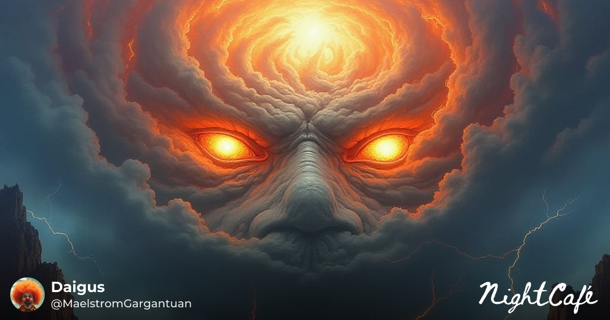 Storm God - Chaos Destroy - Cosmic Storm God Descends in Fie...