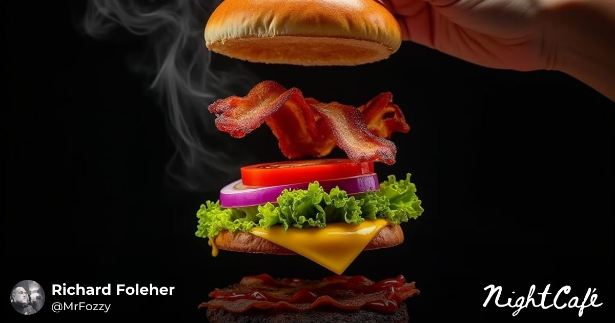 The finest ingredients - Deconstructed Gourmet Burger in Ul...