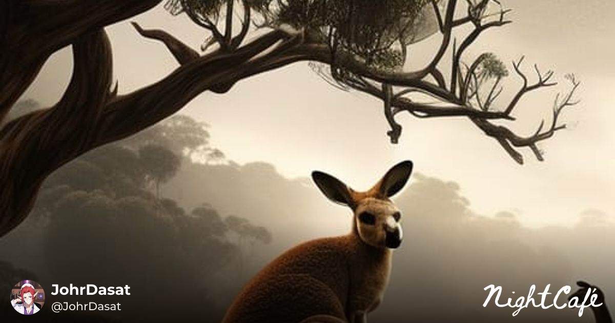 Kangaroo - Epic Kangaroo Commando in Digital Matte Painting