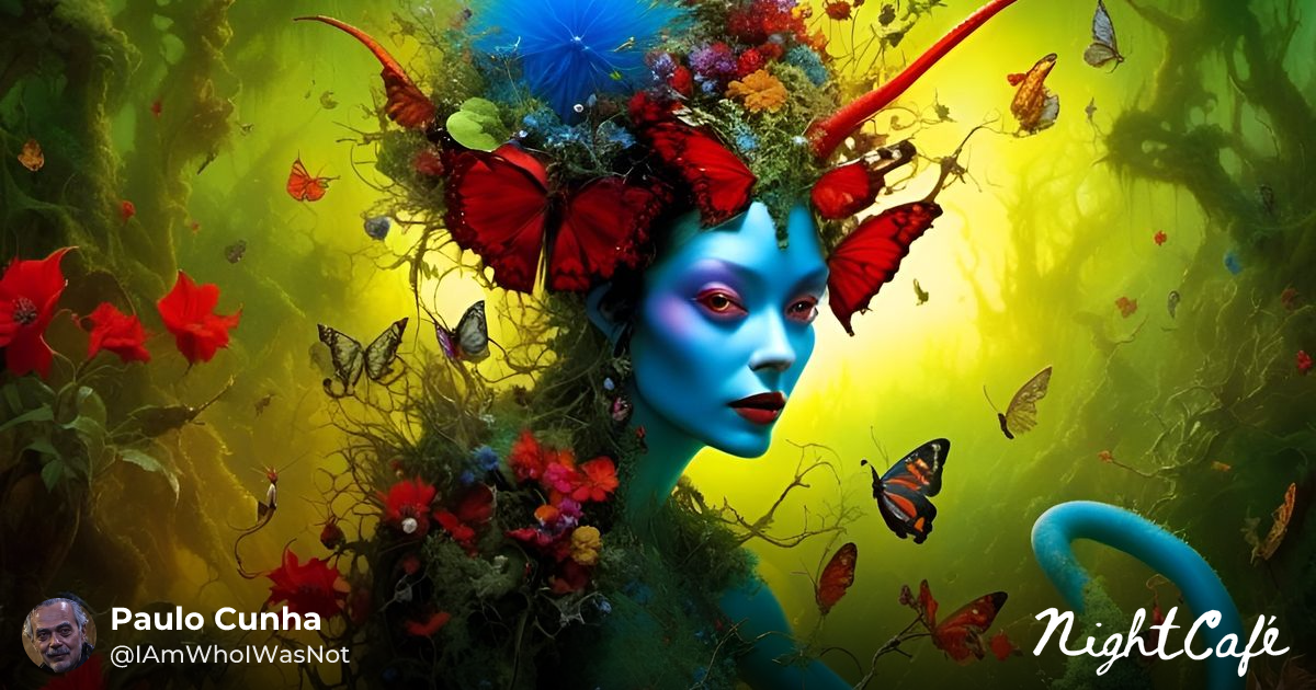 The Forest Nymph #3 - Psychedelic Forest Nymph in Fantasy Ar...