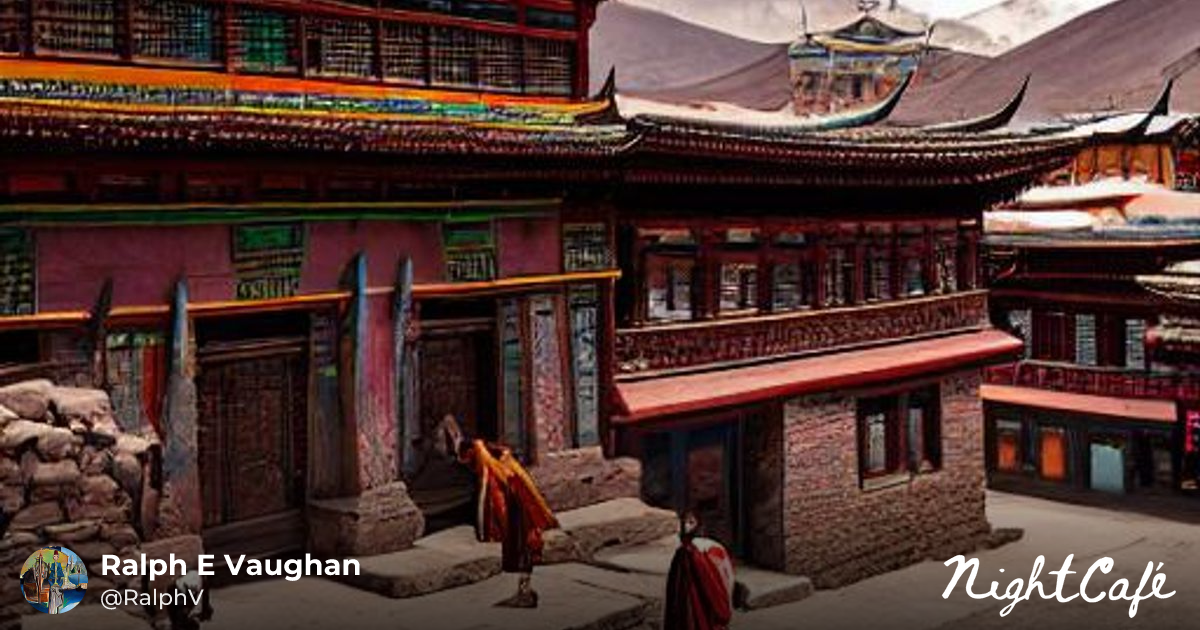 Visiting the local Lama