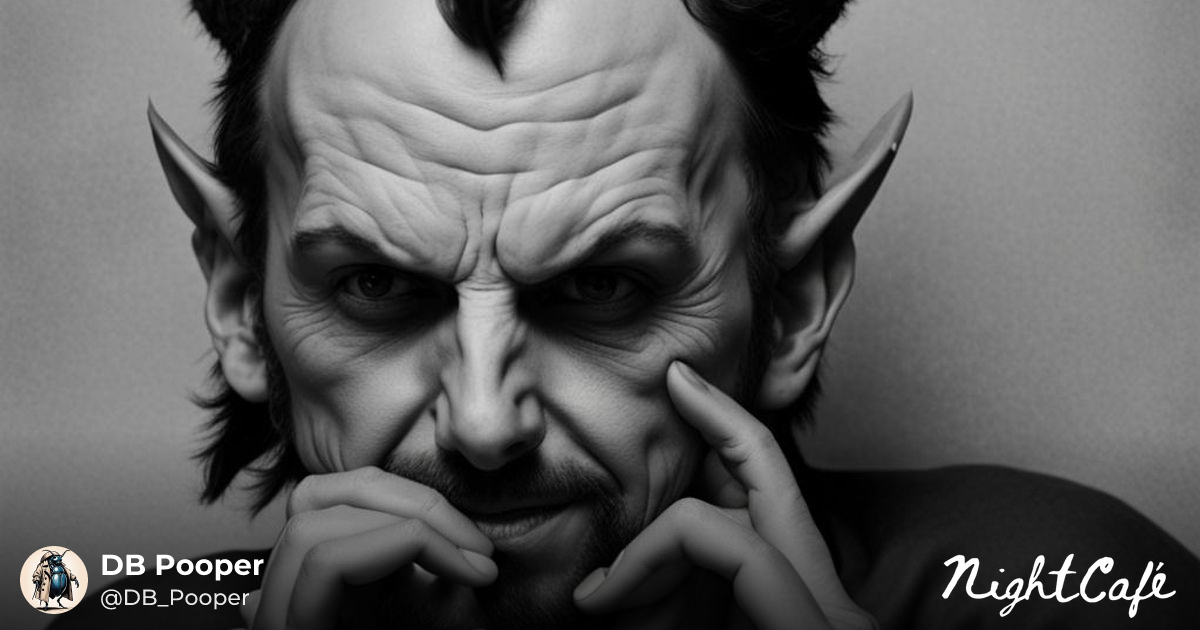 Embracing the Outcast: A Portrait of Misunderstood... - AI Art