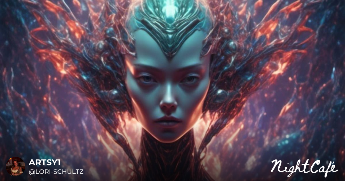 NEW LIFE FORM DISCOVERED 7 - Sleek Alien Life Form with Glow...