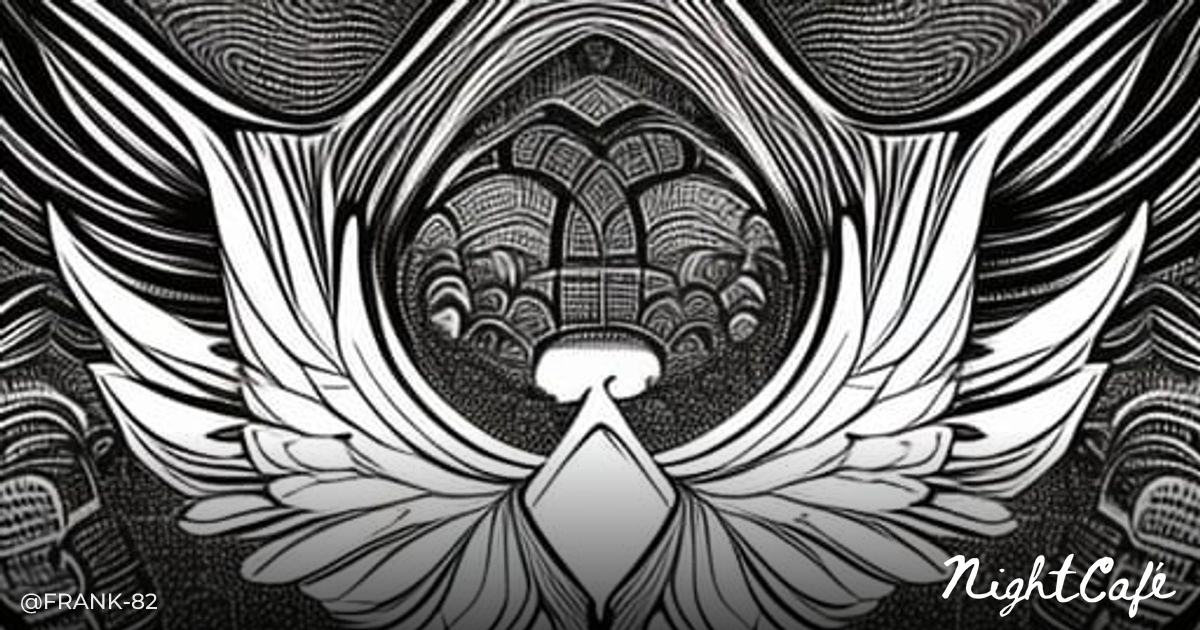 Winged Centaur Flying Above City in Metaphysical S... - AI Art