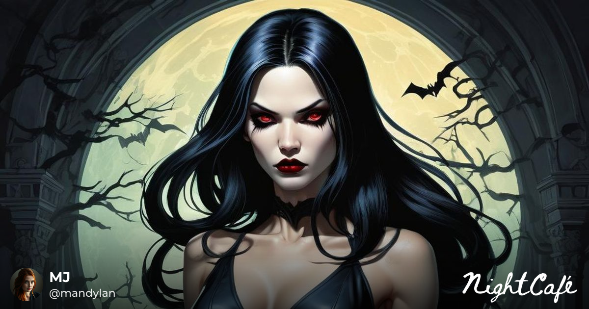 Vampire - Female Vampire in Frank Cho Art Style