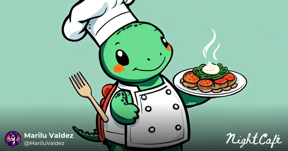 Chef turtle 👨🏻‍🍳🐢