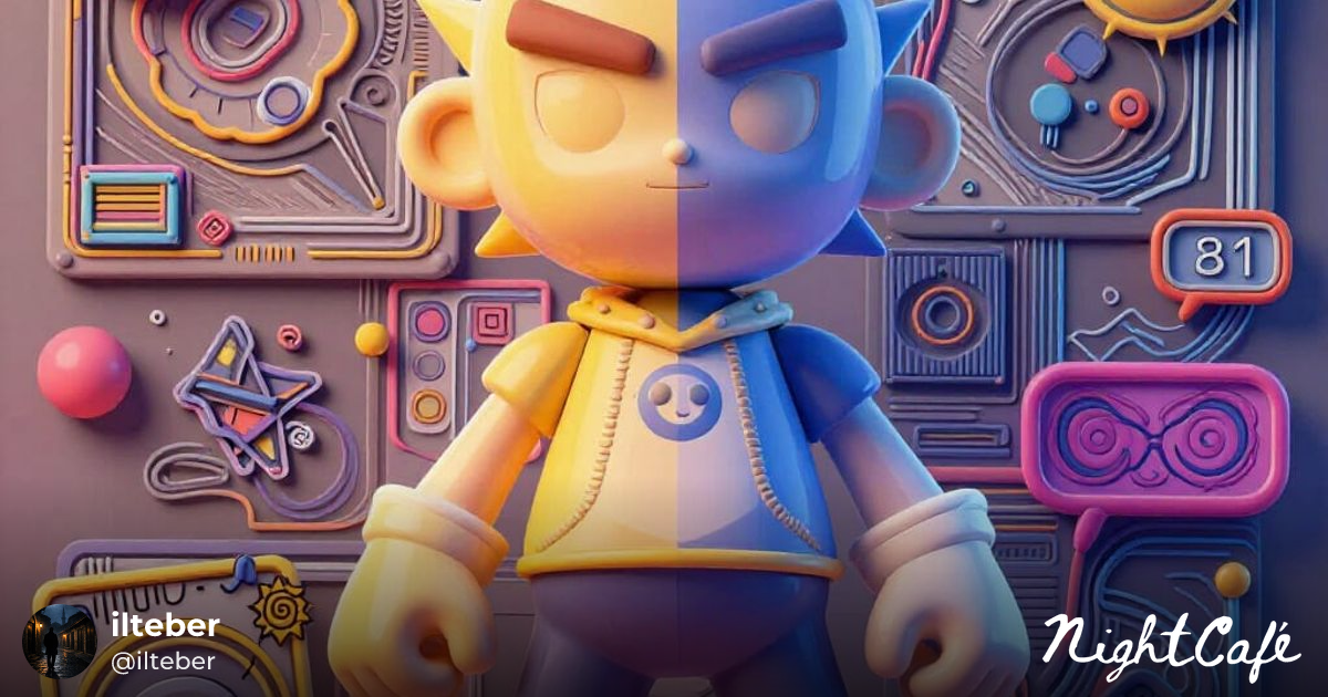 3D Meets 2D - 3D and 2D Art Fusion: Dynamic Character Design