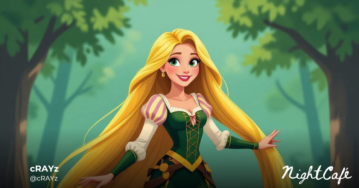 Rapunzel: Buzz Mode - Rapunzel as Yellowjacket: Disney-Style...