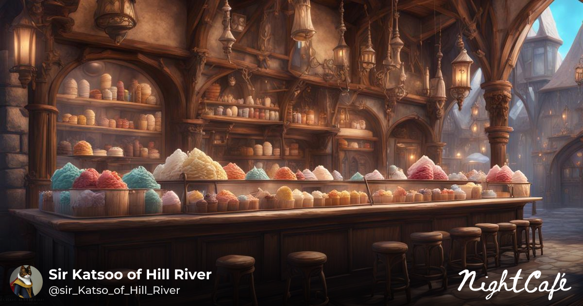 medieval ice cream parlor - Fantastical Medieval Ice Cream P...