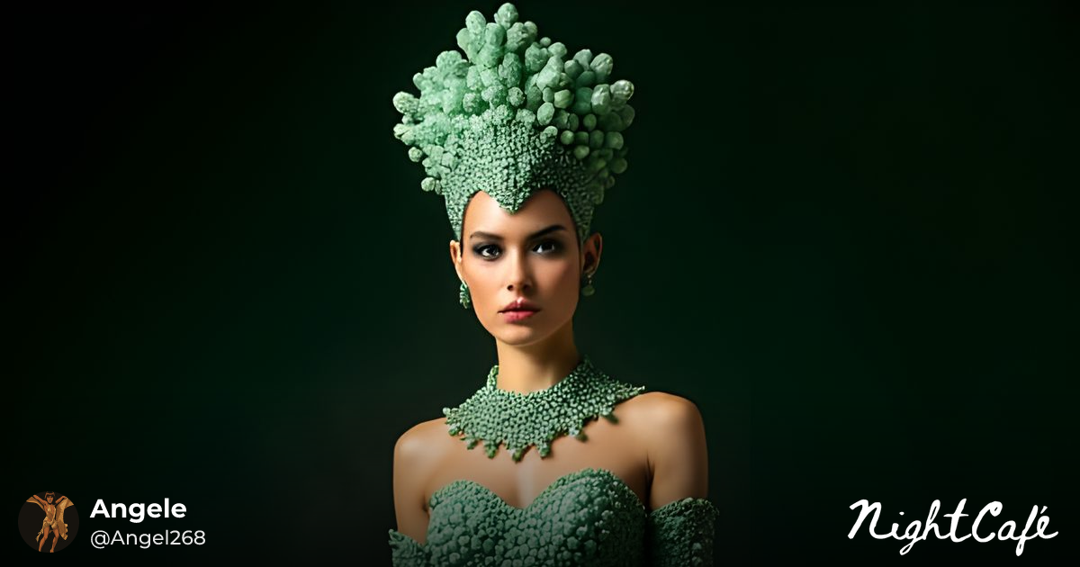 A statuesque Sassanid drag queen standing tall and confident, with long ...