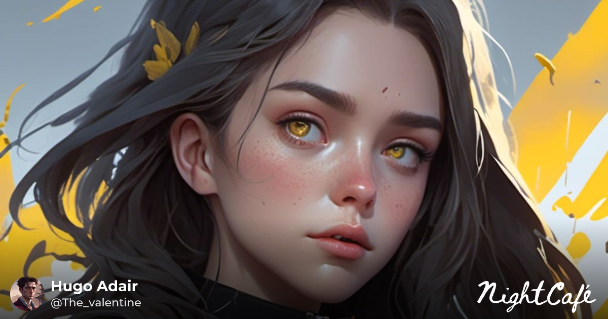 Maxine (New Age) - Mystical Welsh Woman Portrait in Art Nouv...