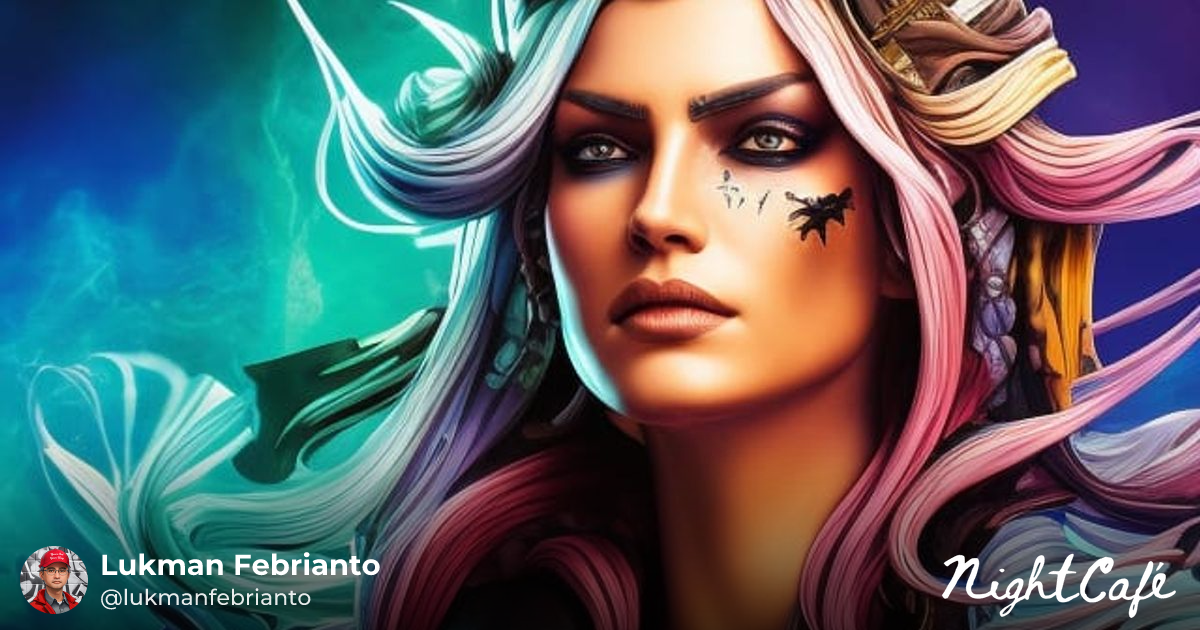 The Female Pirate - Female Pirate in Borderlands Marbling St...