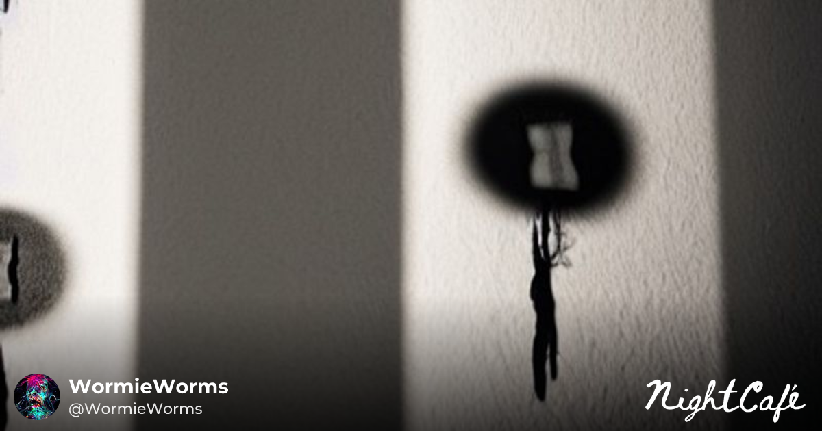 bleeding wall - Creepy Eyes Hidden in Dark Shadows