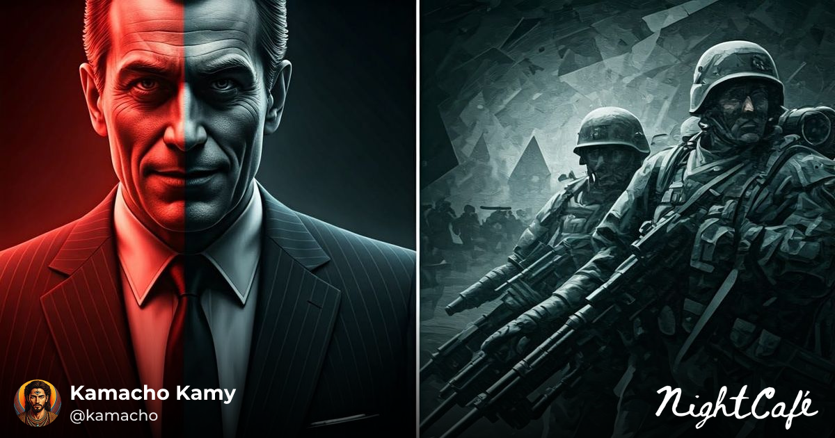 Cinematic Diptych: Order Meets Chaos in Film Noir ... - AI Art