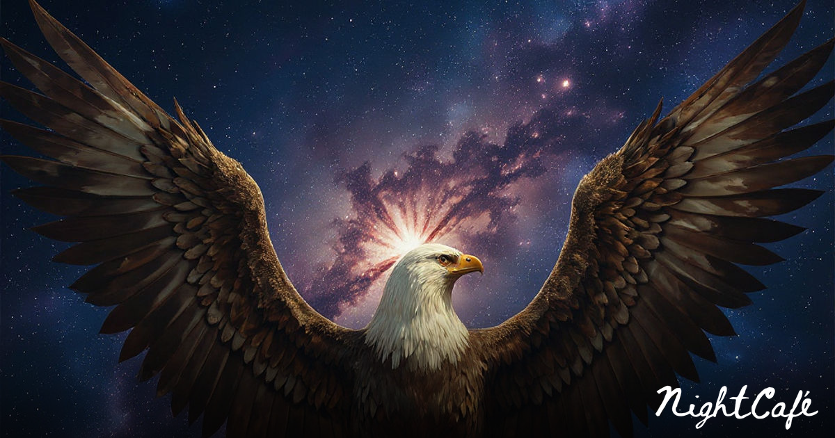 Futuristic Native American Woman with Feather Head... - AI Art