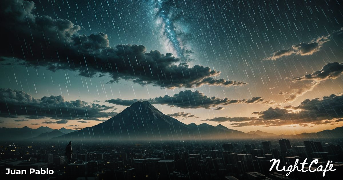 Cosmic Rift Unveiled in Cinematic Film Still - AI Art