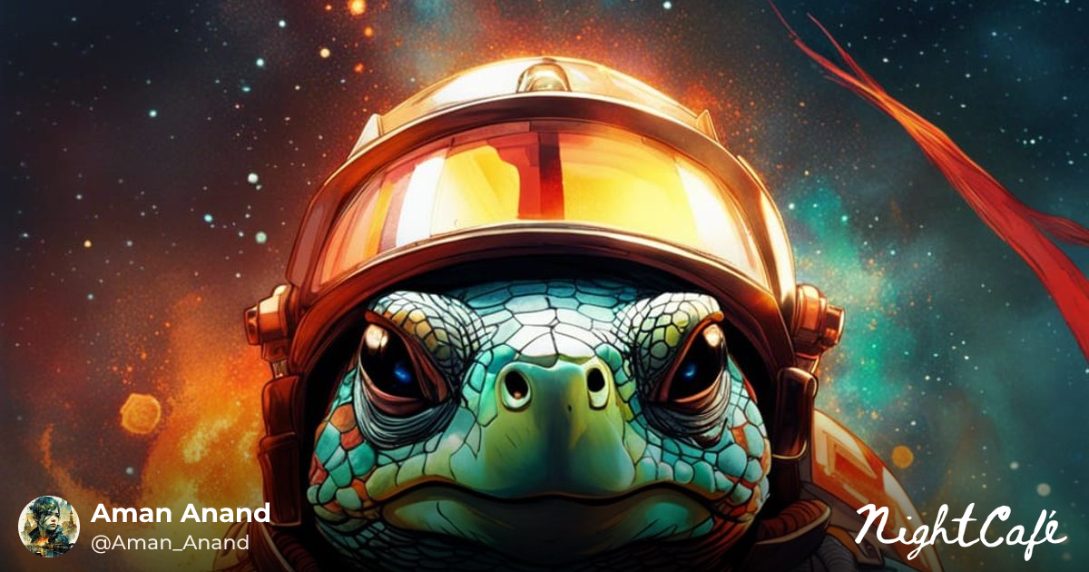 Turtle firefighter - Anime Turtle Firefighter in Watercolor...