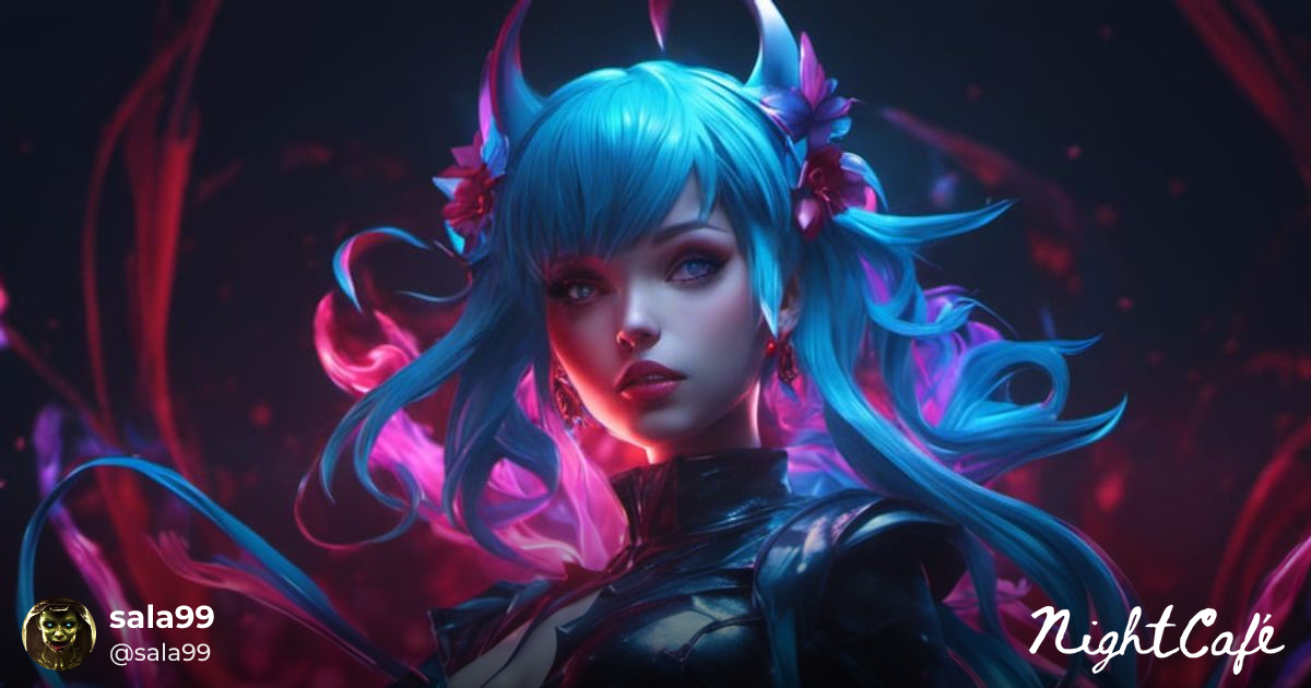 Magic Anime Dream Girl Halloween Dark 2