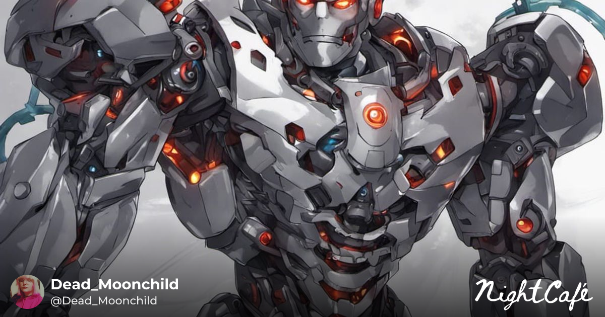 Big Cyborg - Gronkh as Anime-Style Cyborg