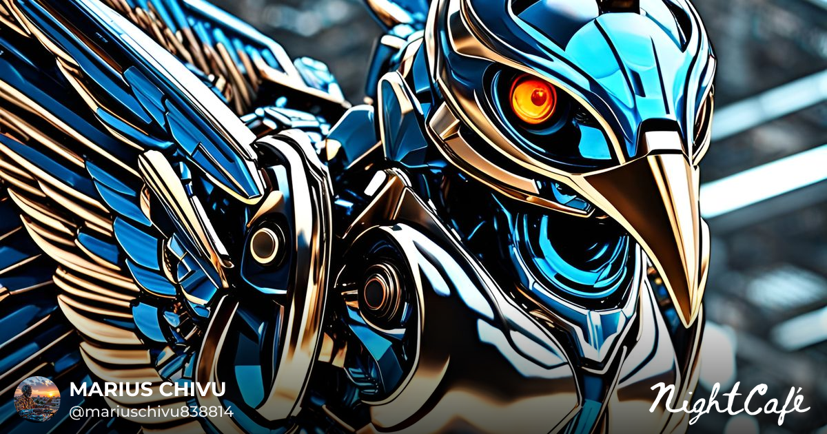 Robotic Crystal Bluebird - Evolved