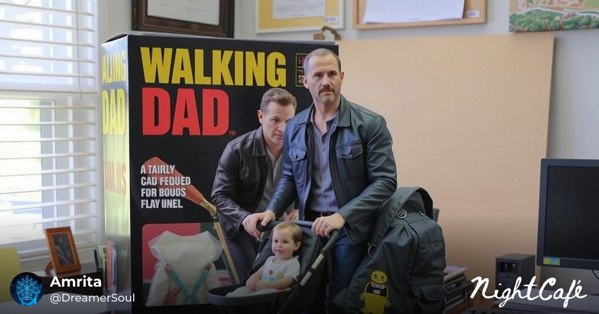 Walking Dad Action Figure Box - Walking Dad Action Figure Bo...