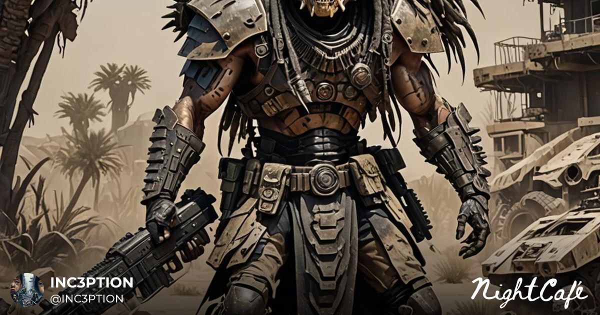 THE ULTIMATE PREDATOR- SHREDDER - Post-Apocalyptic Desert Sh...