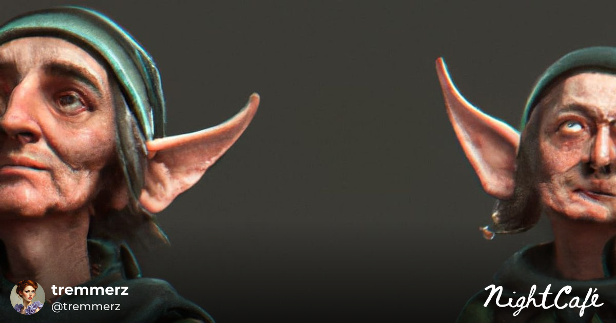 Stylized Elf Character in Unreal Engine - AI Art