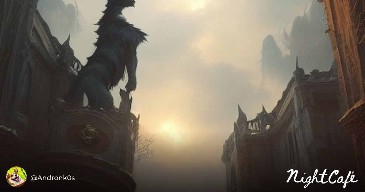 Cerberus guards the gate - Cerberus Guards the Gate: Dark Fa...