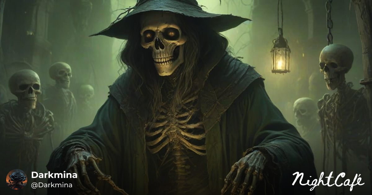Time to eat !! Dinner’s ready !! - Skeletal Wizard Conjures ...