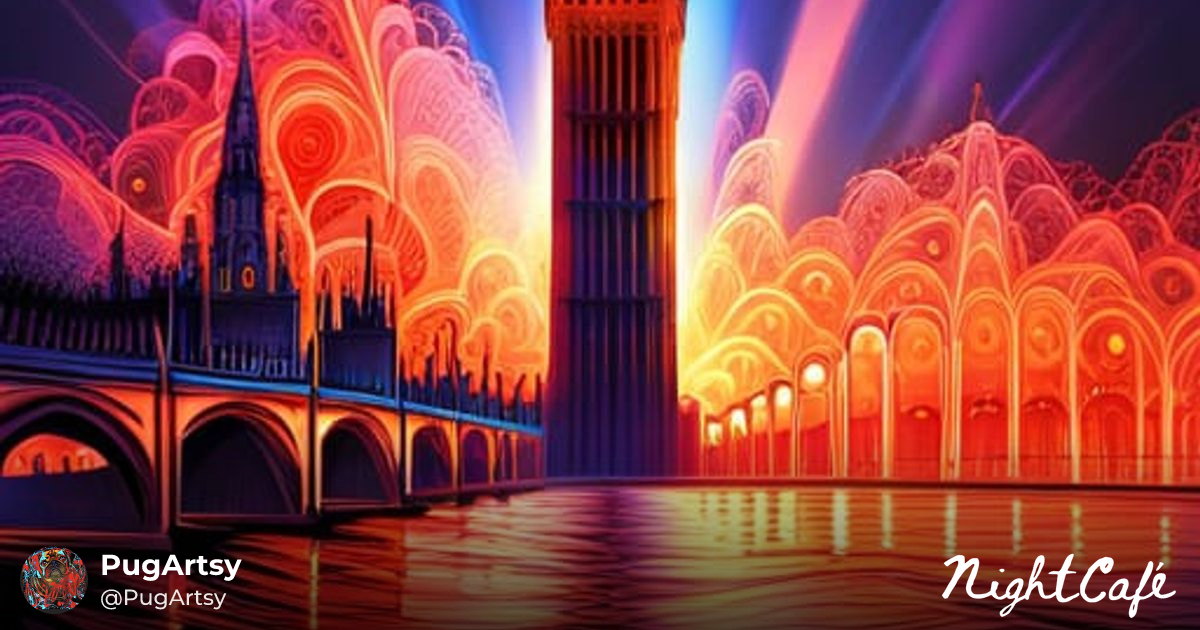 Big ben - Big Ben with Casio Display in Fractal Style