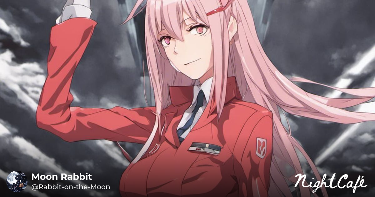 Zero Two (Darling in the franxx) - Zero Two in Red Suit Anim...