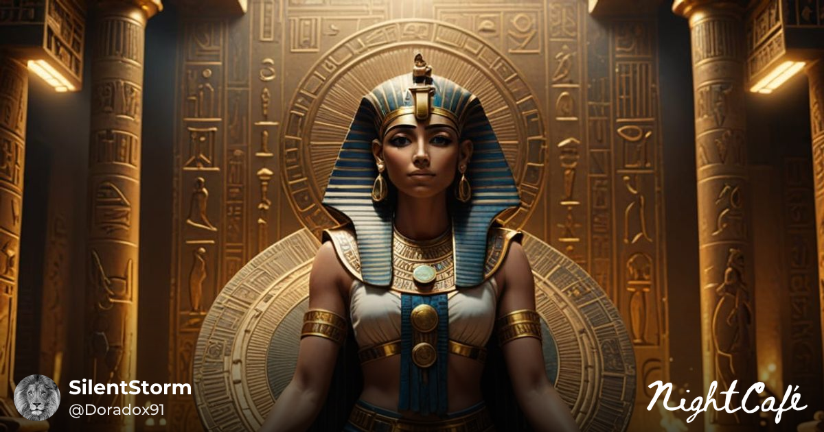 Eye Isis with Original Contact Lens Ancient Furniture - Goddess 8k ...