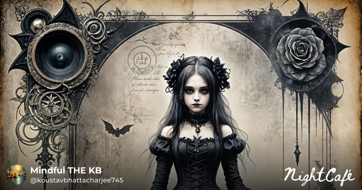 Create a little gothic girl art by luis royo of ... - AI Art