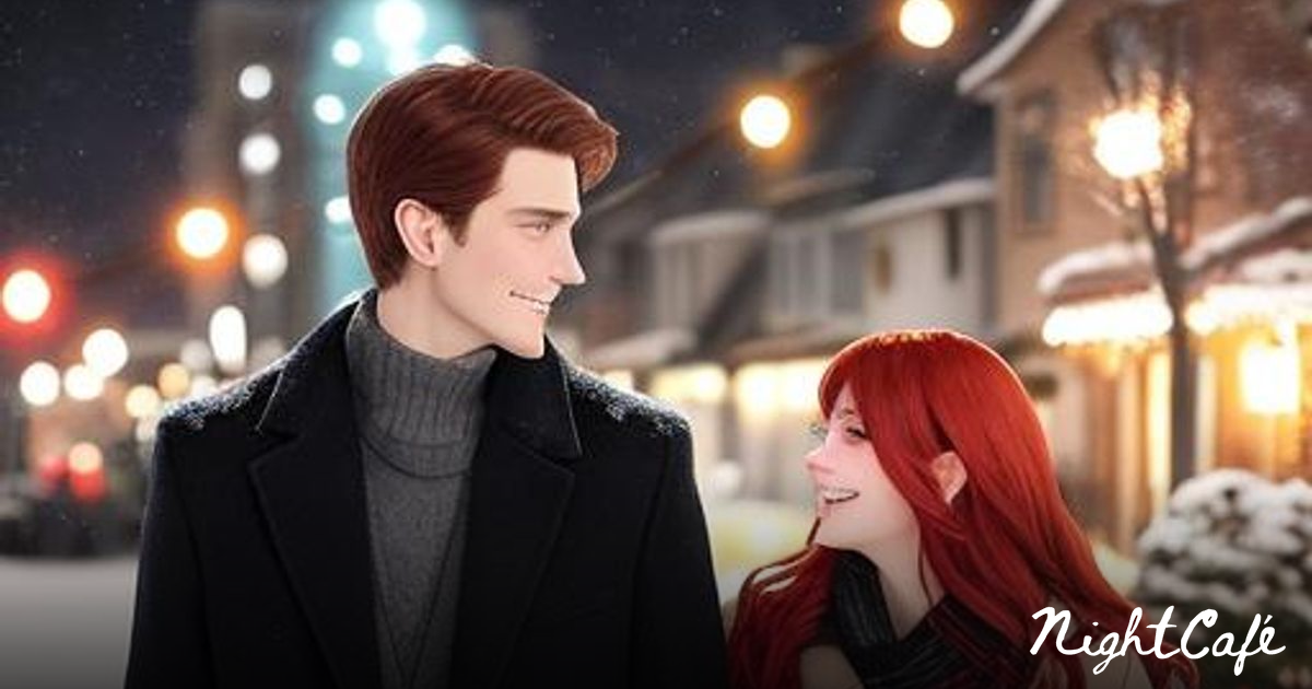 Snowfall Love - Romantic Christmas Snowfall Scene